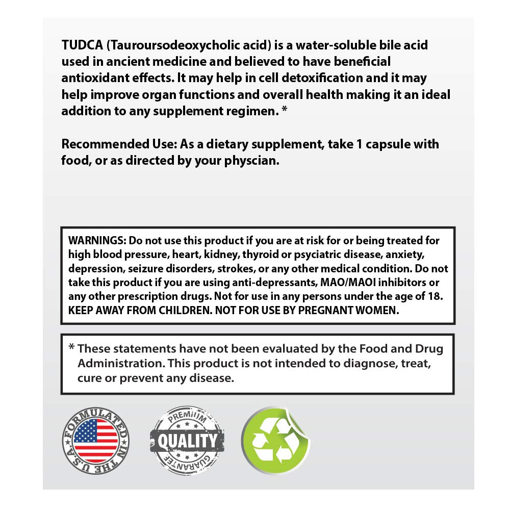 TUDCA capsules for immune boost