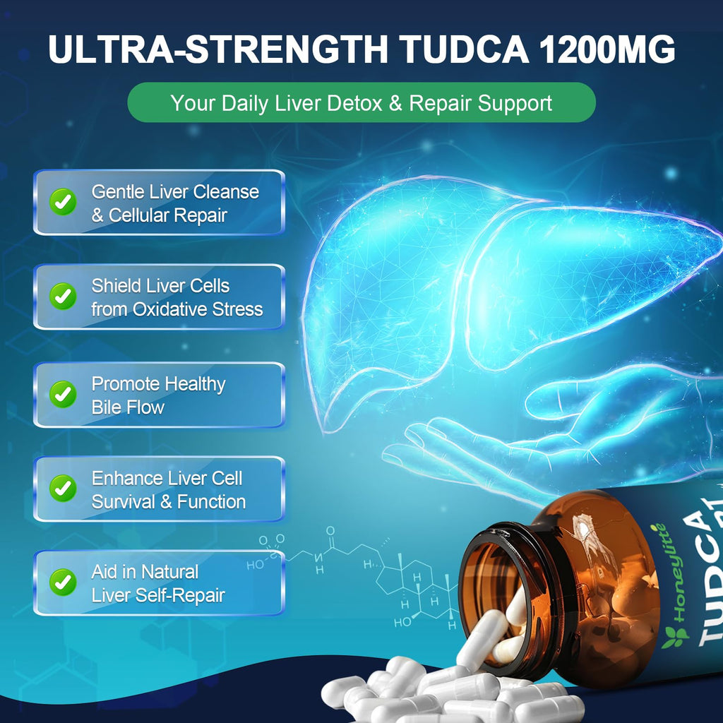 TUDCA capsules for liver health