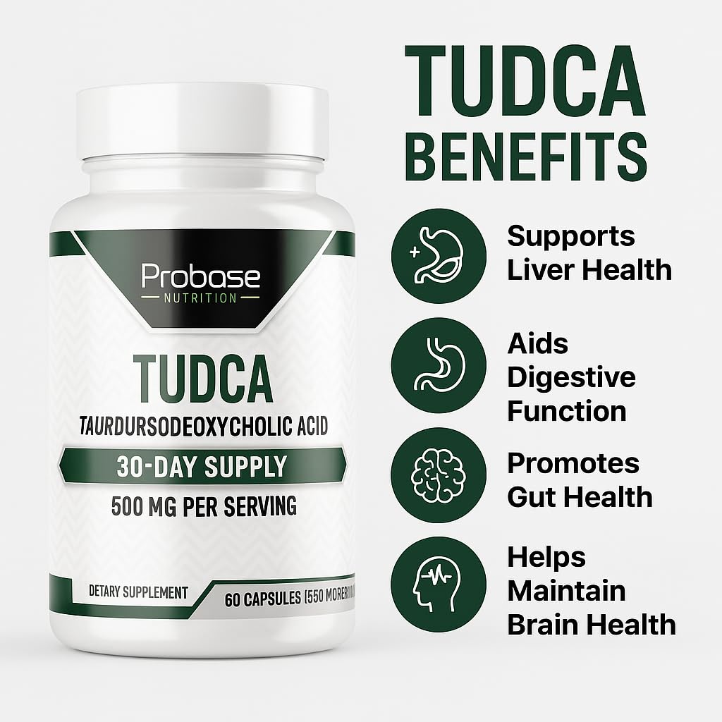 TUDCA capsules for optimal liver function