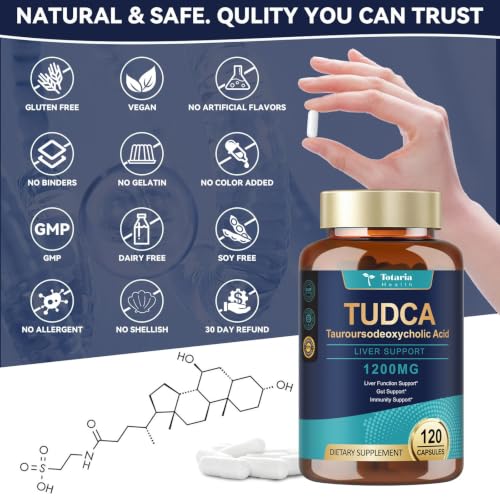 TUDCA capsules for overall wellness