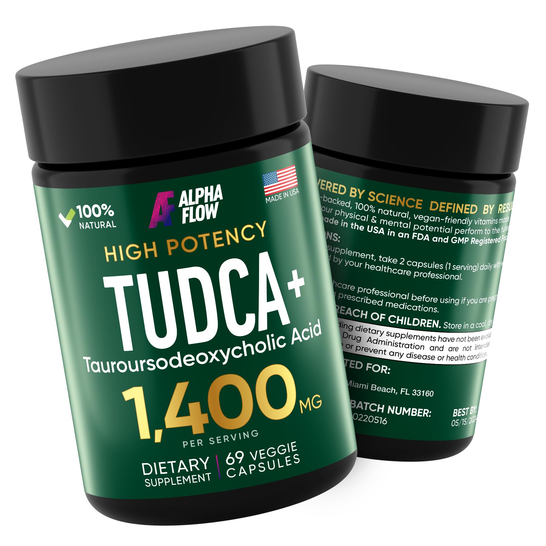TUDCA Complex supplement for liver health