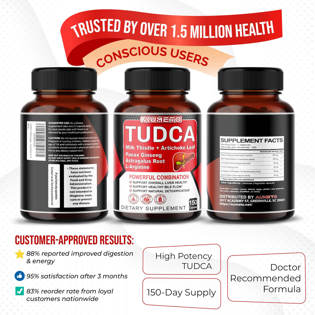 TUDCA for enhanced liver function
