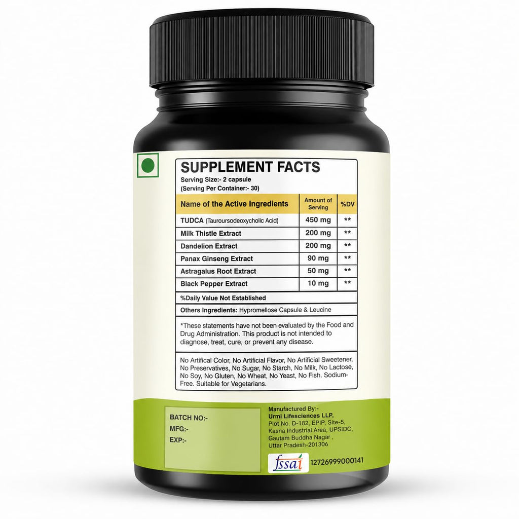 TUDCA for improved liver function