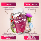 TUDCA gummies for digestive wellness