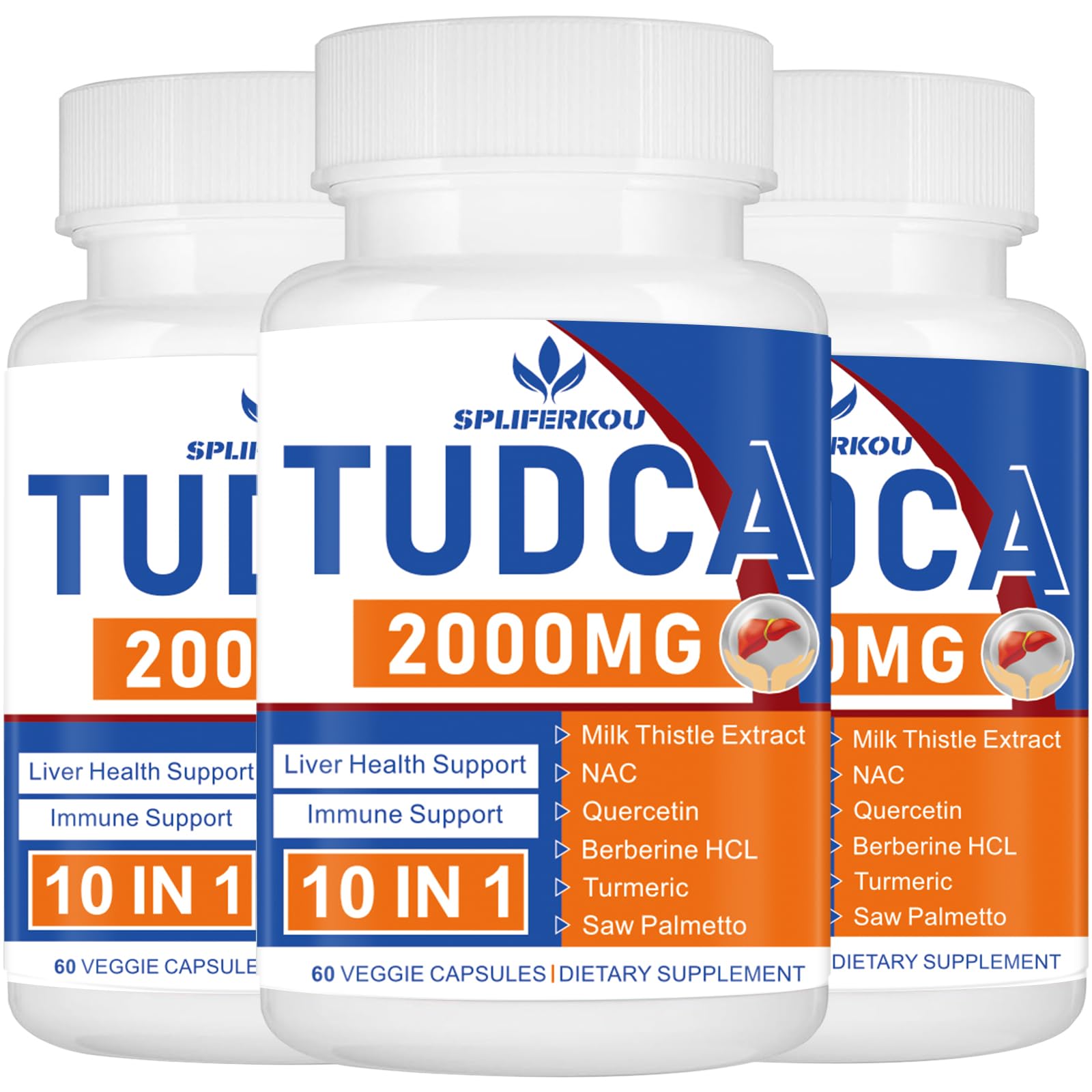Tudca liver support capsules 2000 mg