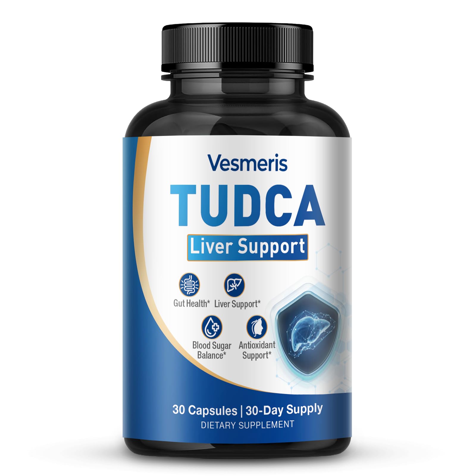 TUDCA liver support capsules