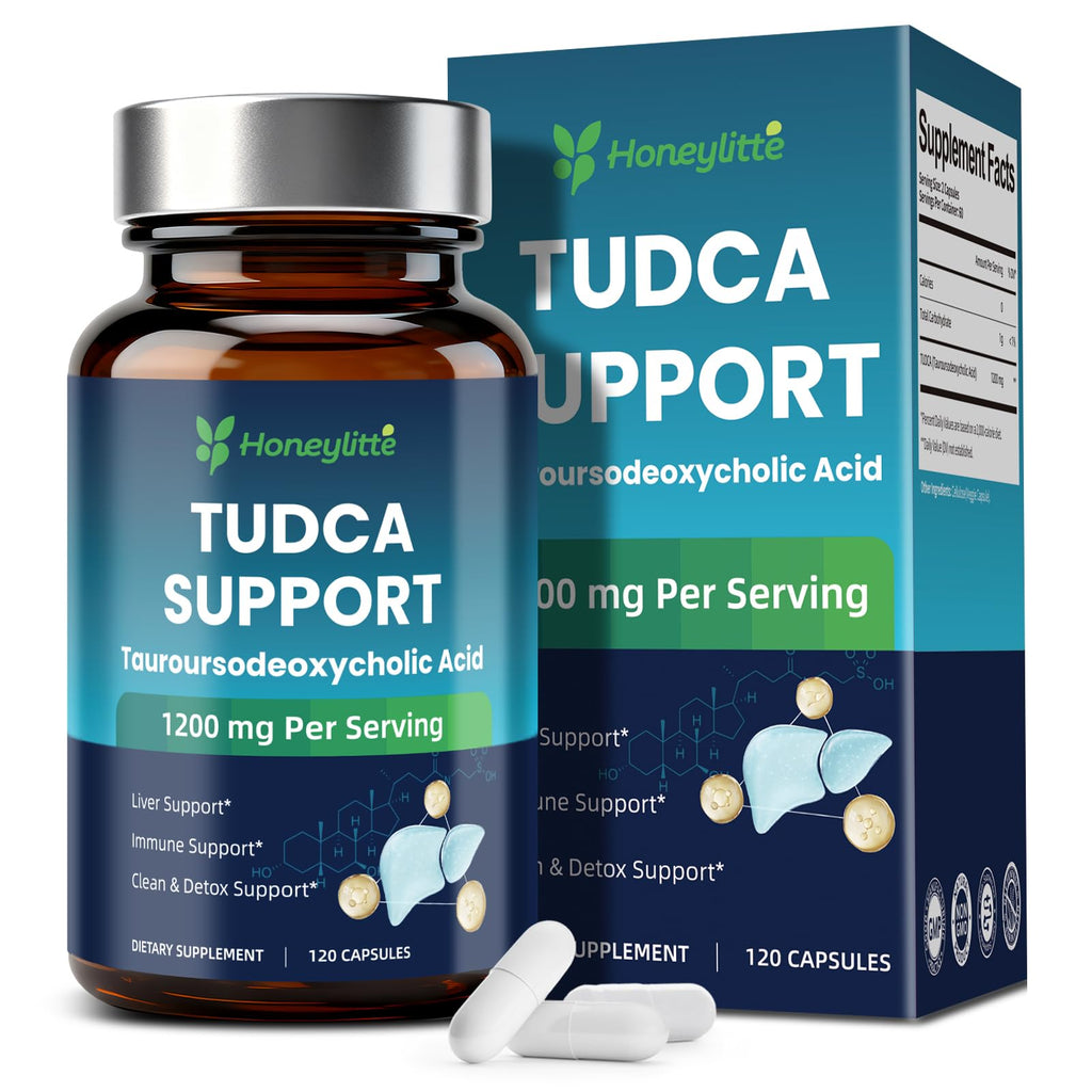 TUDCA liver support capsules