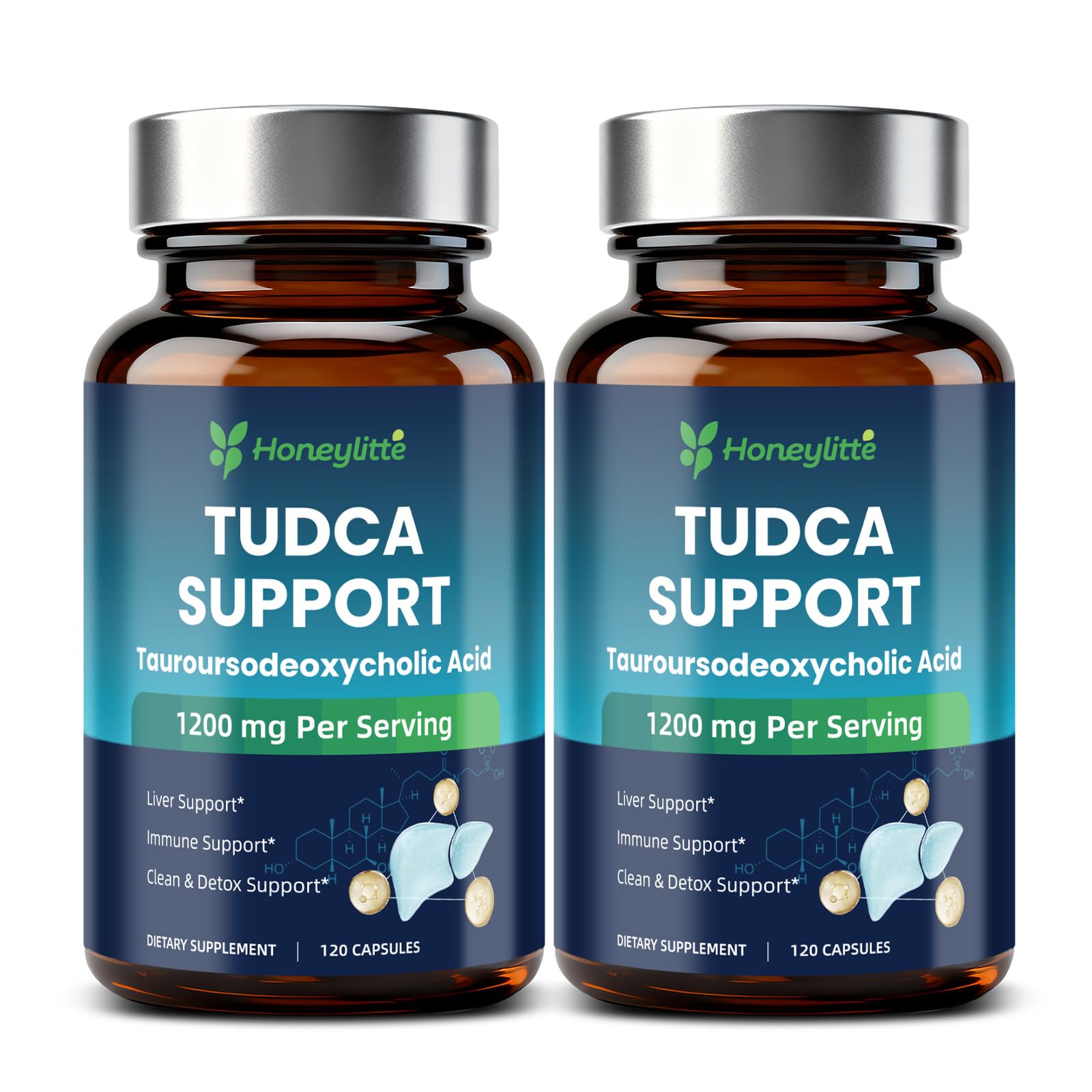 TUDCA liver support capsules