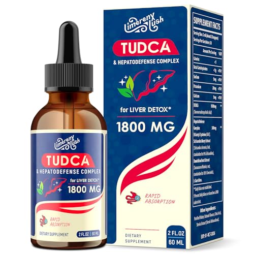 TUDCA liver support drops benefits