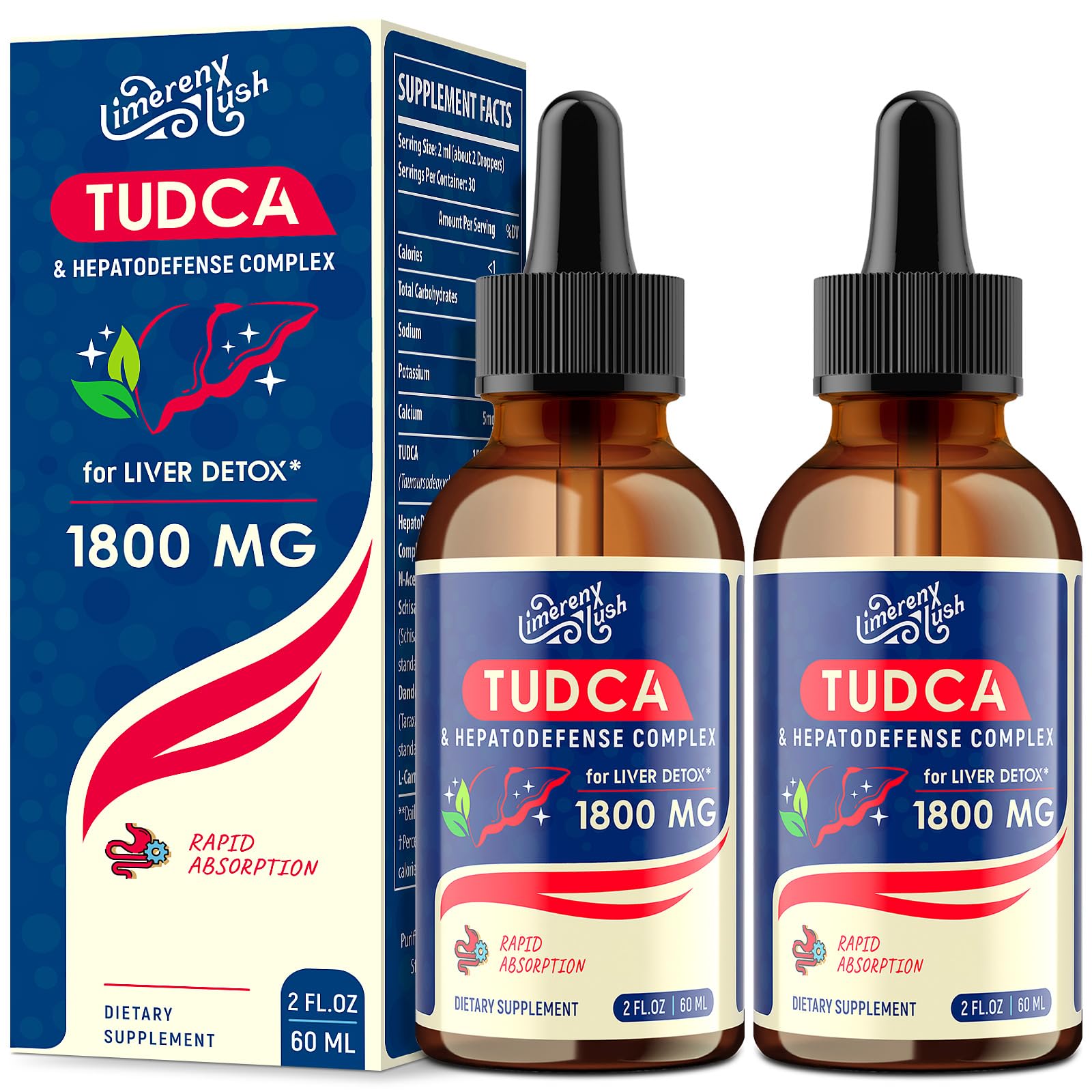 TUDCA liver support drops benefits