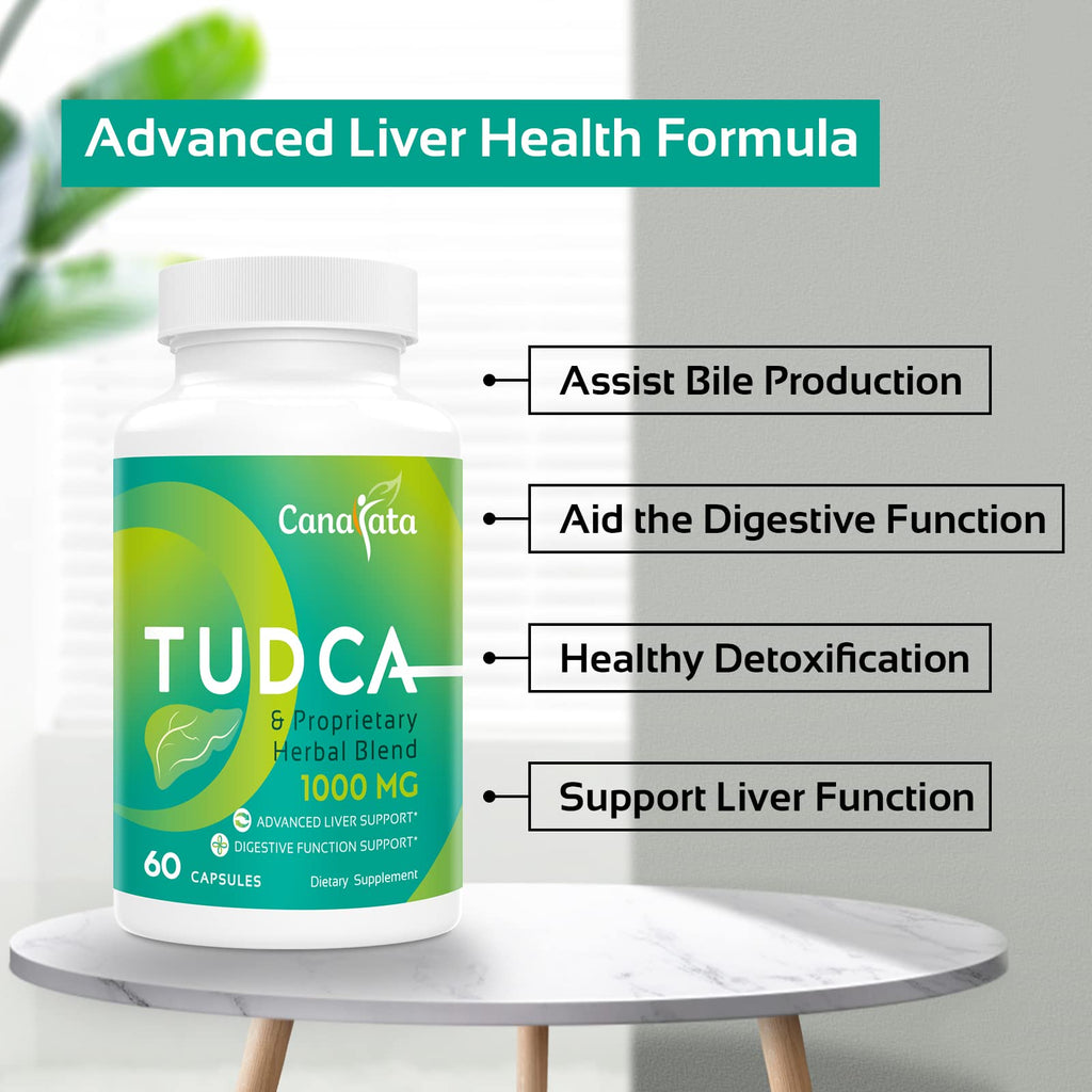TUDCA liver support for detoxification