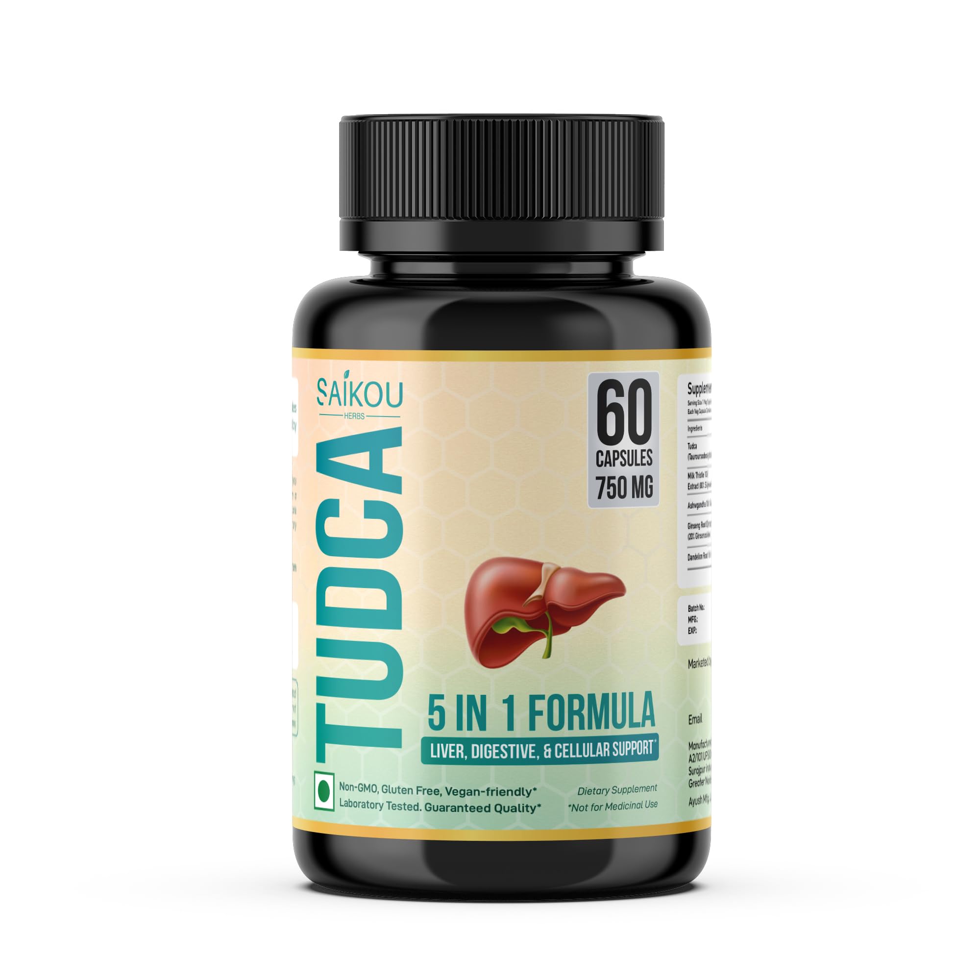TUDCA liver support supplement