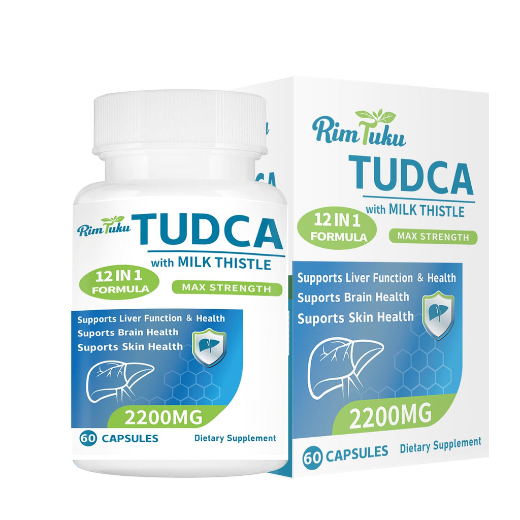 TUDCA milk thistle capsules for liver health