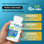 TUDCA milk thistle detox formula