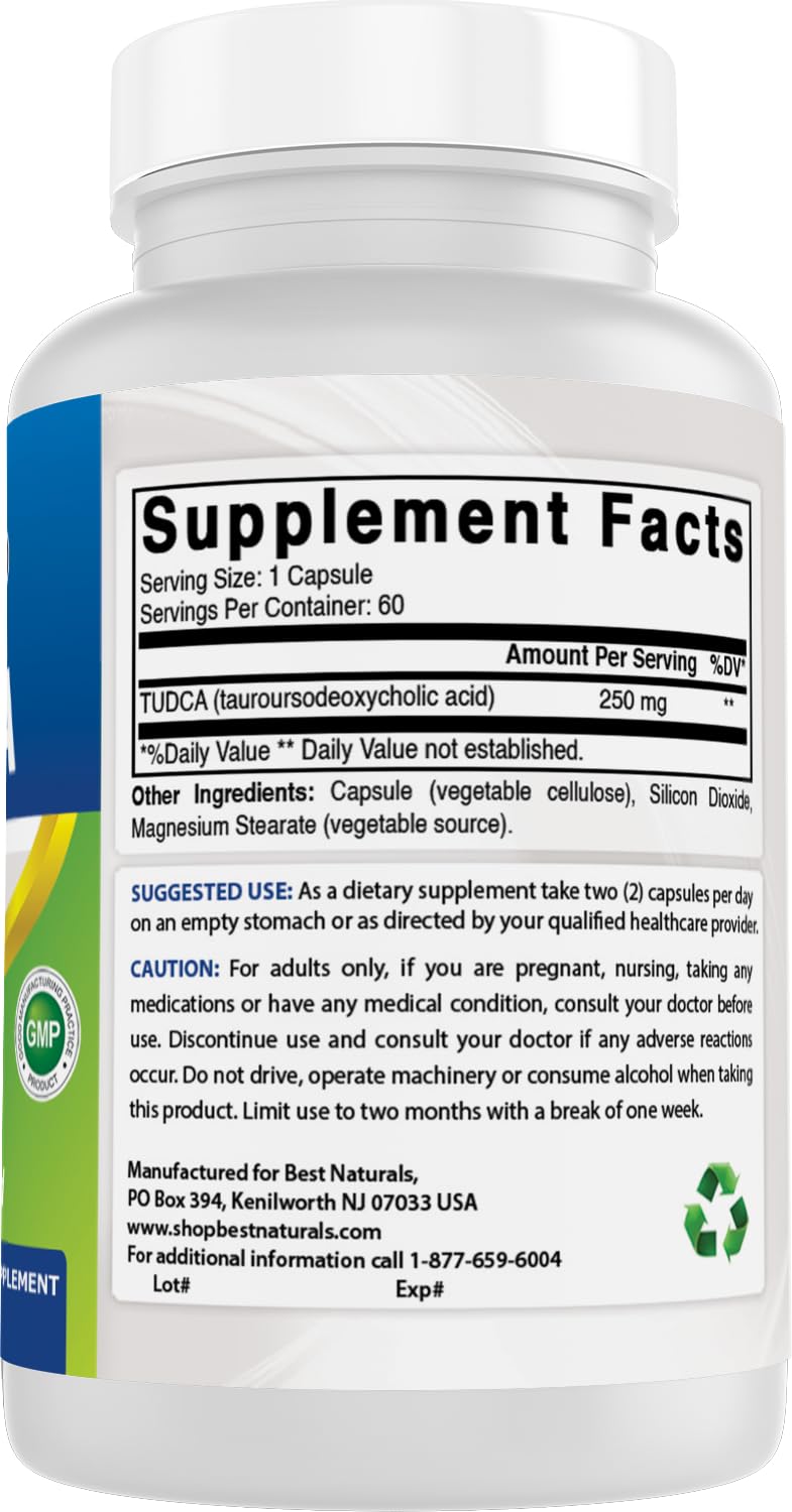 TUDCA multivitamin for seniors' vitality