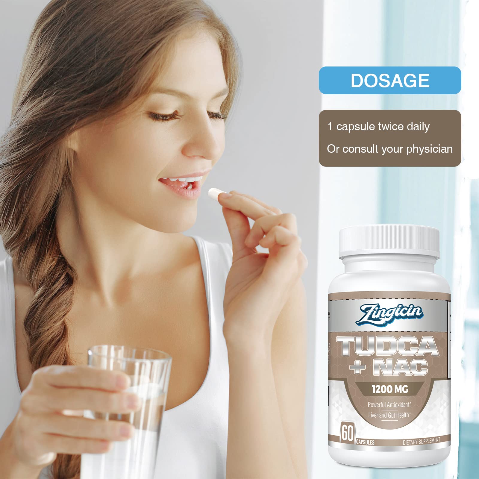 TUDCA multivitamin for women's wellness