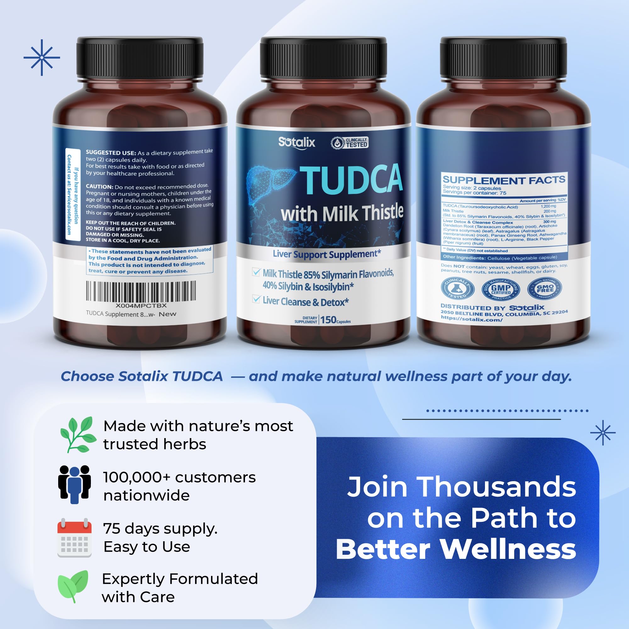 TUDCA supplement for digestive health
