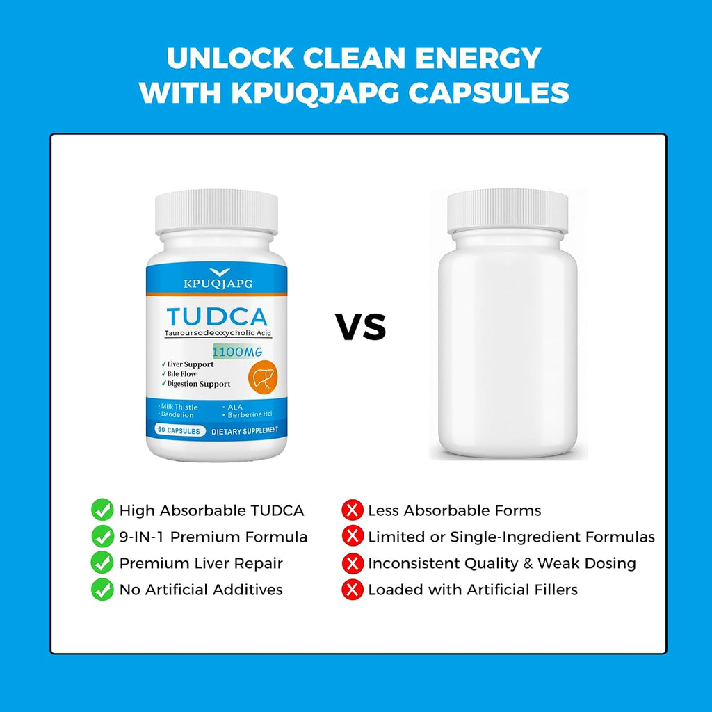 TUDCA supplement for liver function