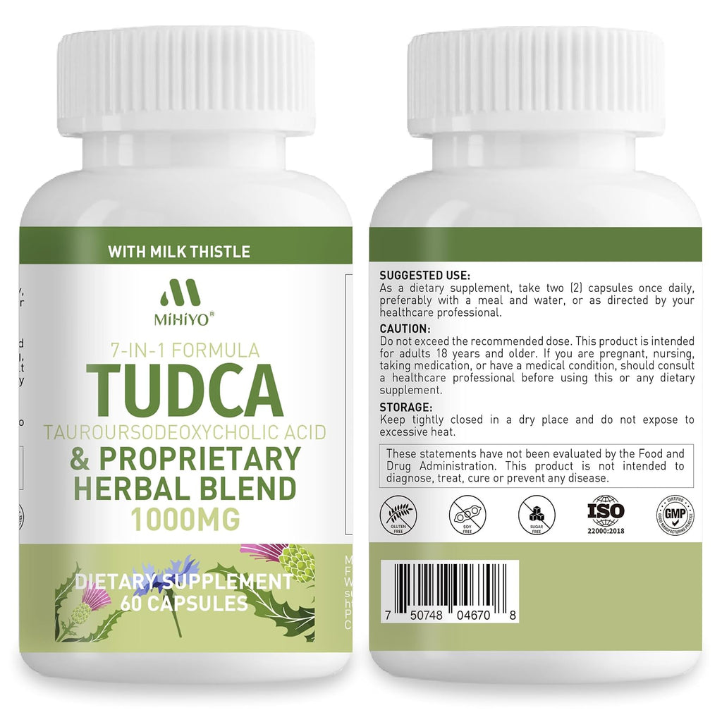 TUDCA supplement for overall vitality