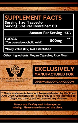 TUDCA tauroursodeoxycholic acid benefits