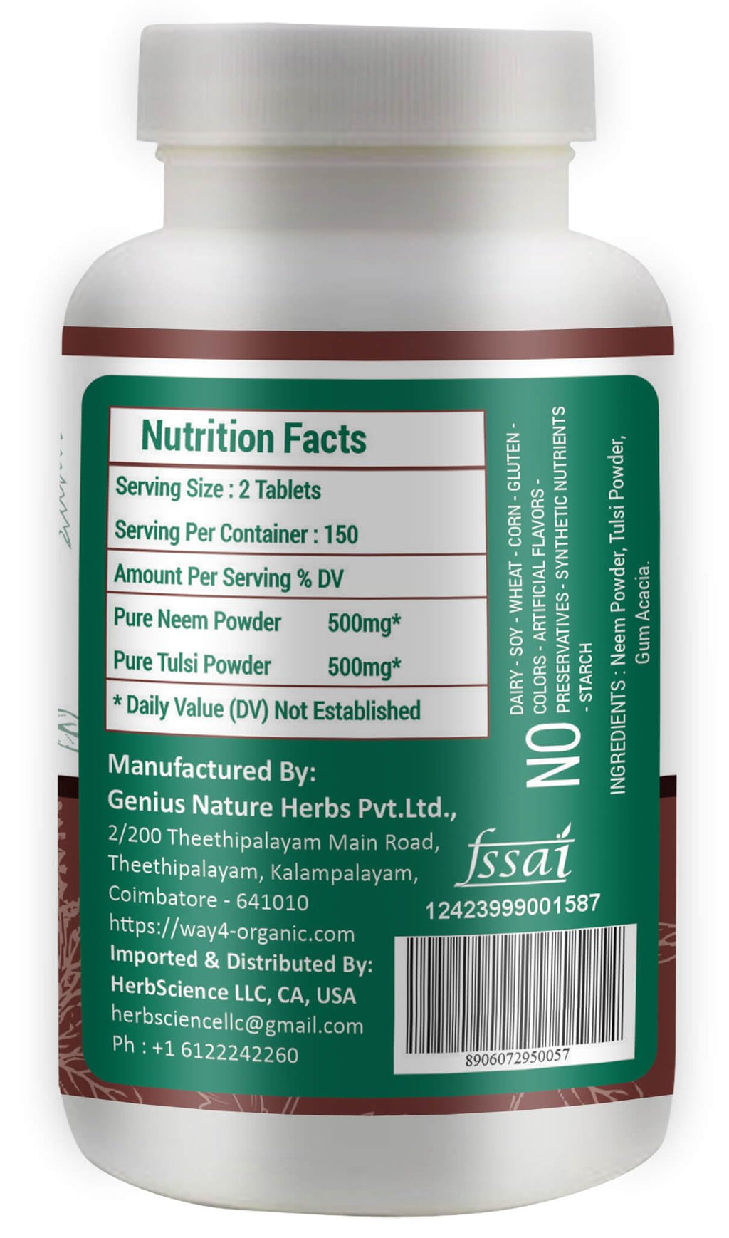Tulsi and neem for wellness