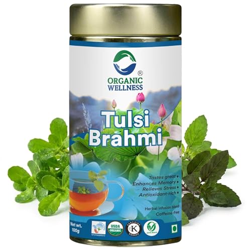 Tulsi Brahmi herbal green tea