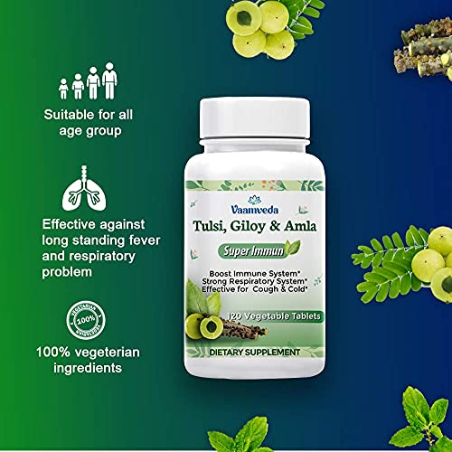 Tulsi Giloy Amla natural health supplement