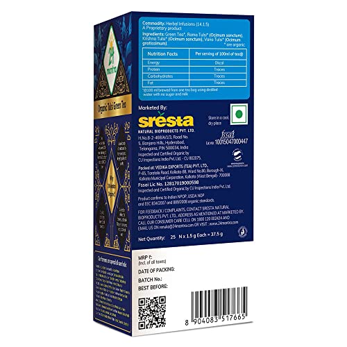 tulsi green tea for wellness