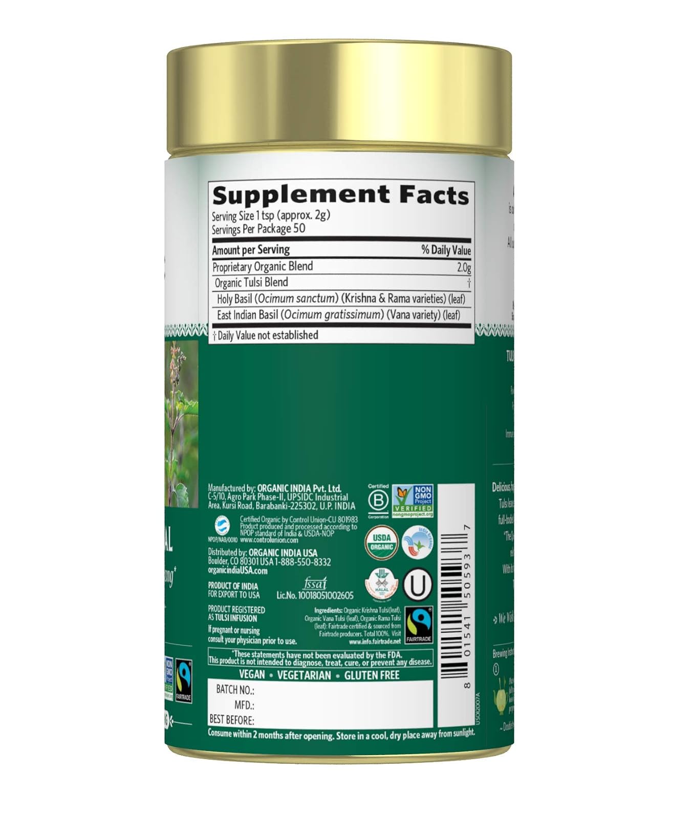Tulsi herbal tea for relaxation