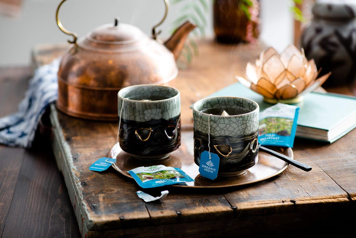 Tulsi herbal tea for relaxation