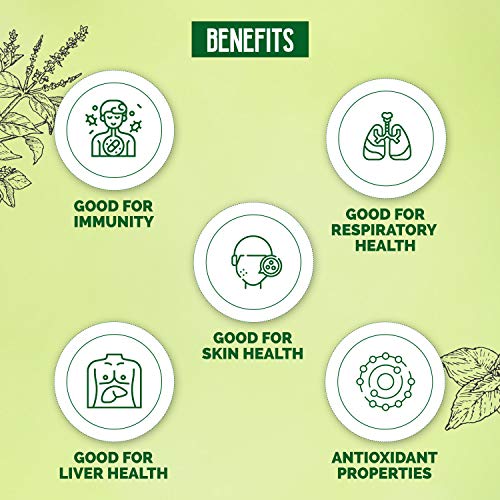 Tulsi infused herbal health drink