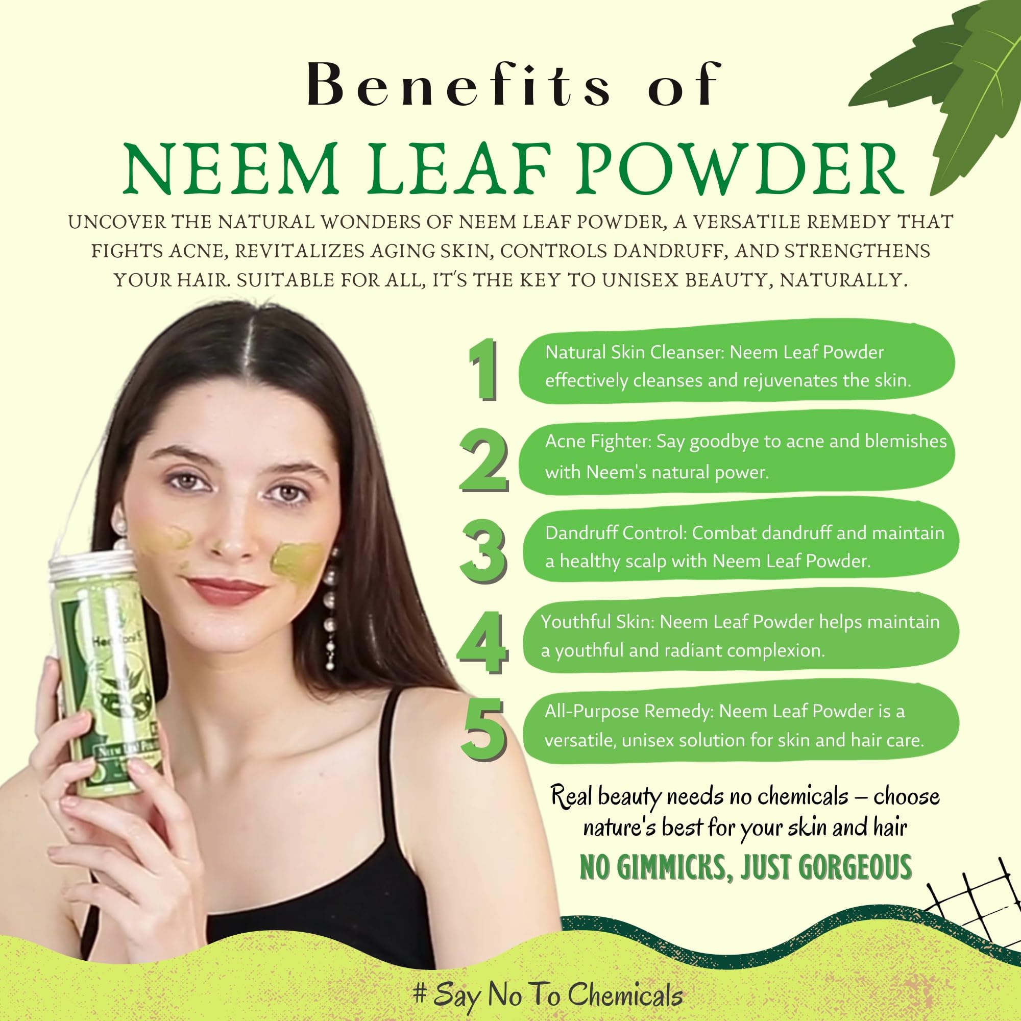 tulsi infused neem hair treatment