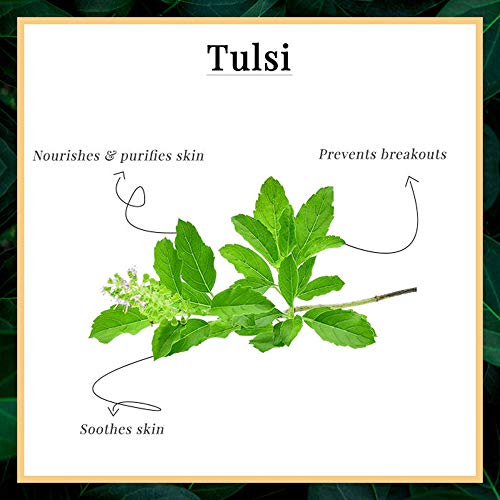 Tulsi infused neem skincare product