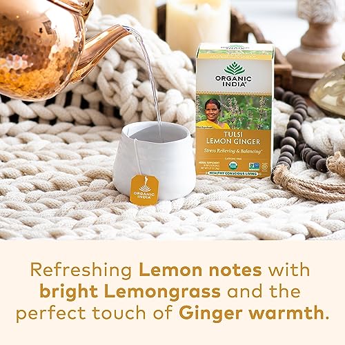 Tulsi lemon ginger tea benefits