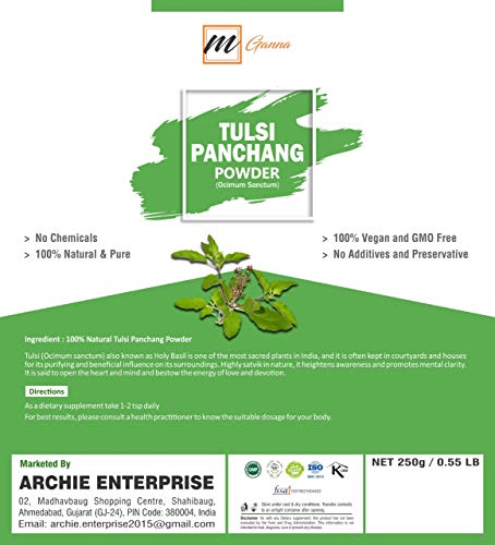 tulsi powder rich in vitamins and minerals