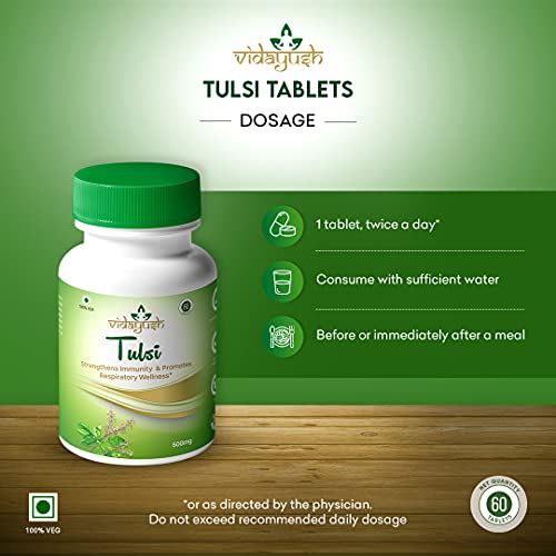 Tulsi tablets with essential minerals
