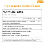 Tulsi turmeric tea for immunity