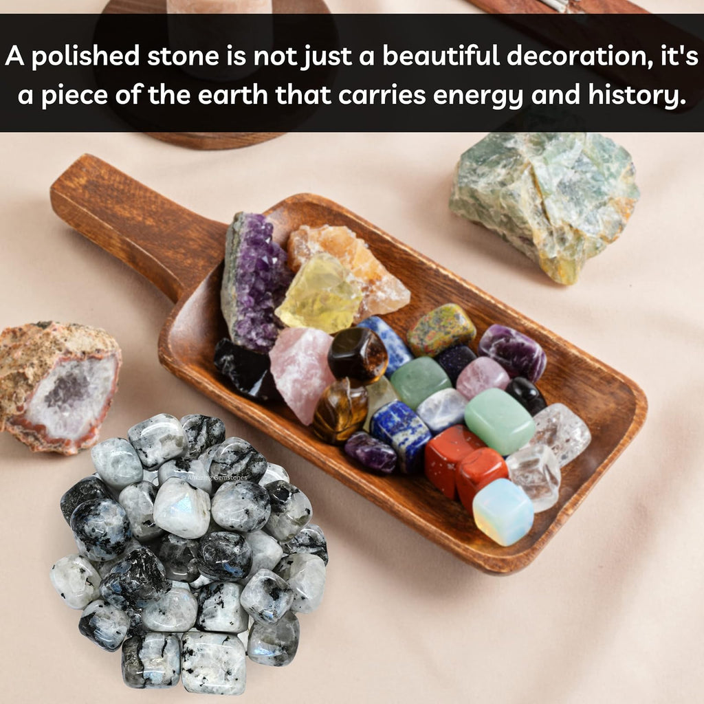 tumbled moonstone for skincare benefits