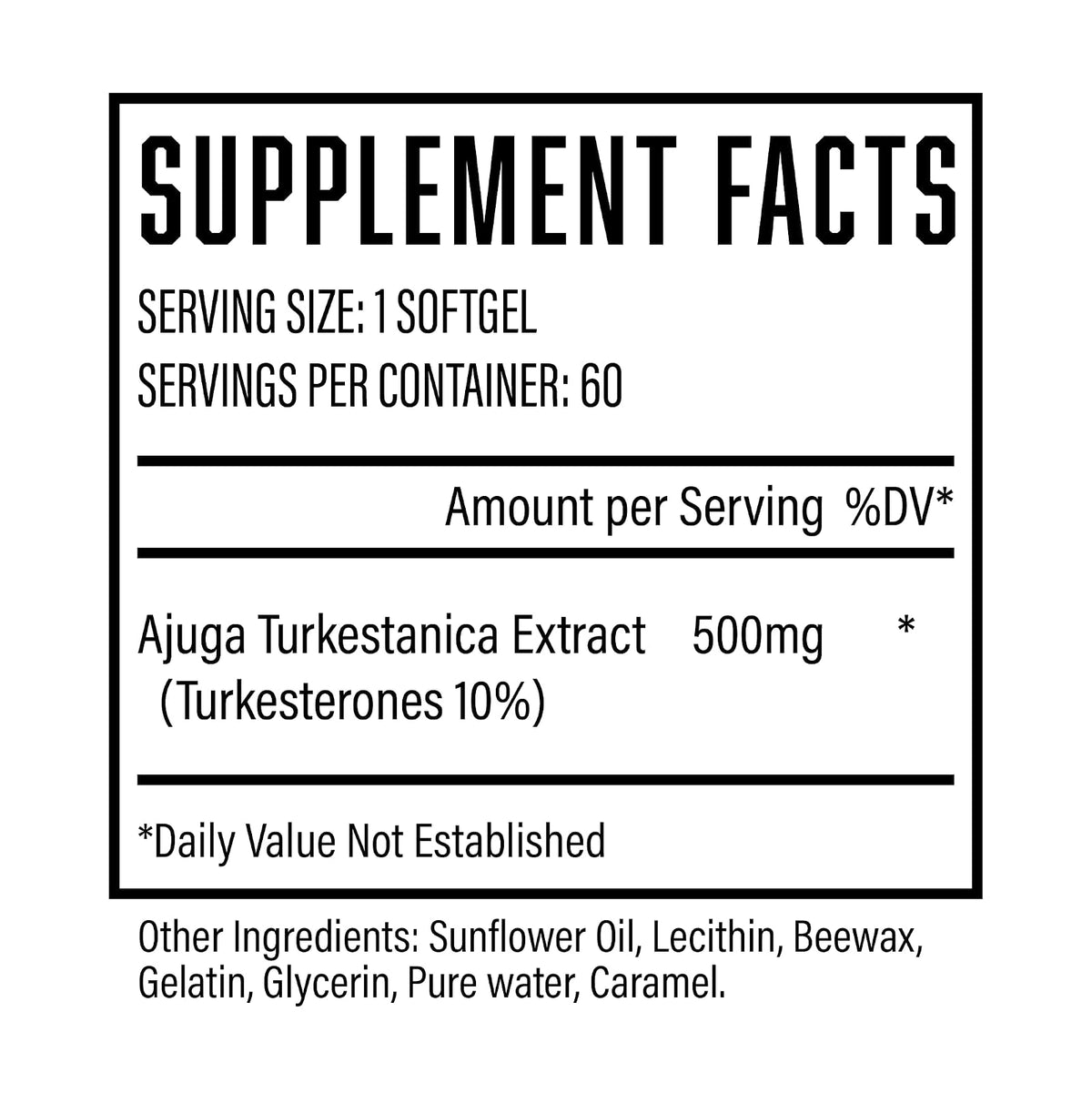 Turkesterone 500 mg for optimal muscle repair