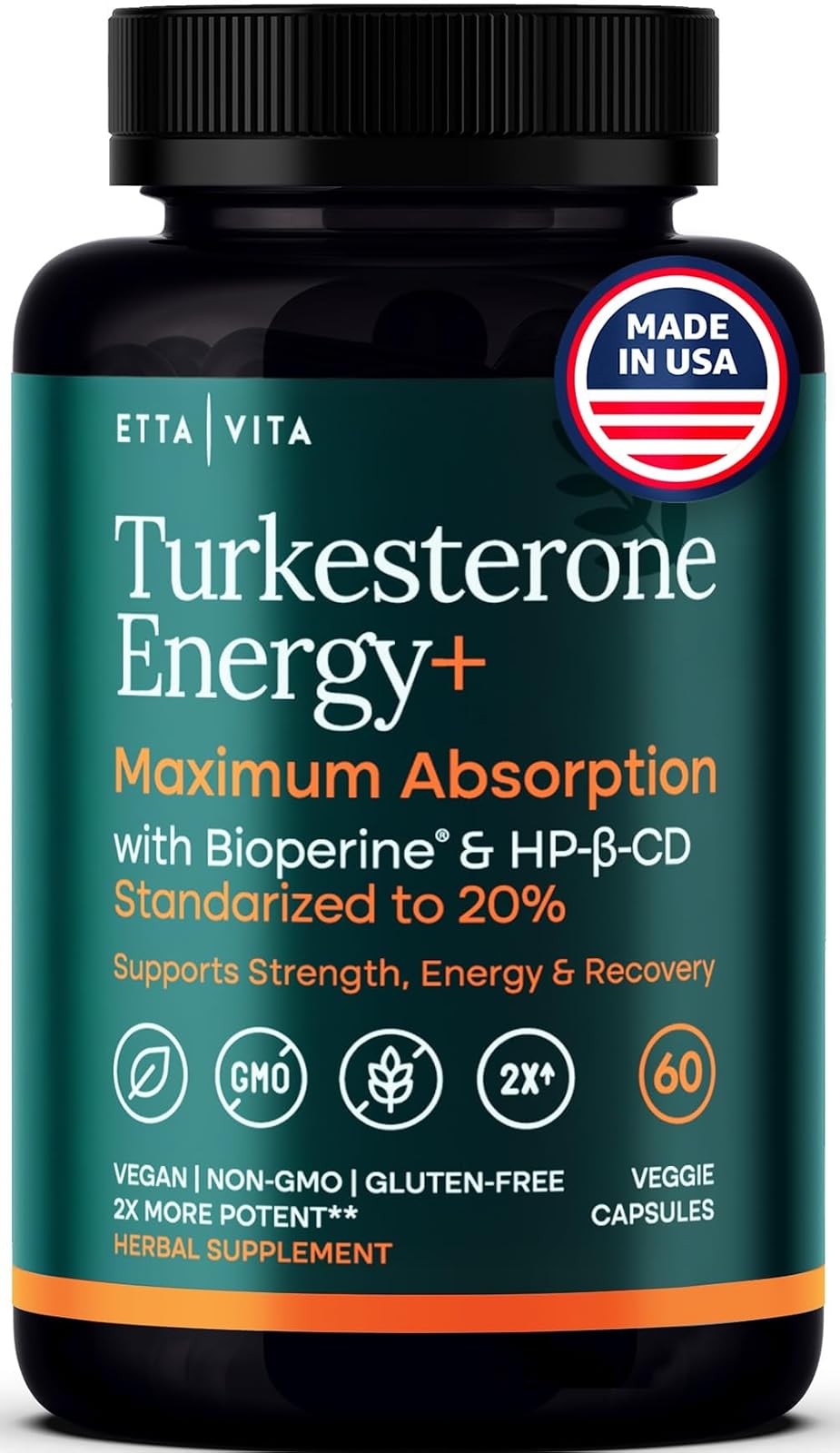 Turkesterone 500 mg testosterone booster