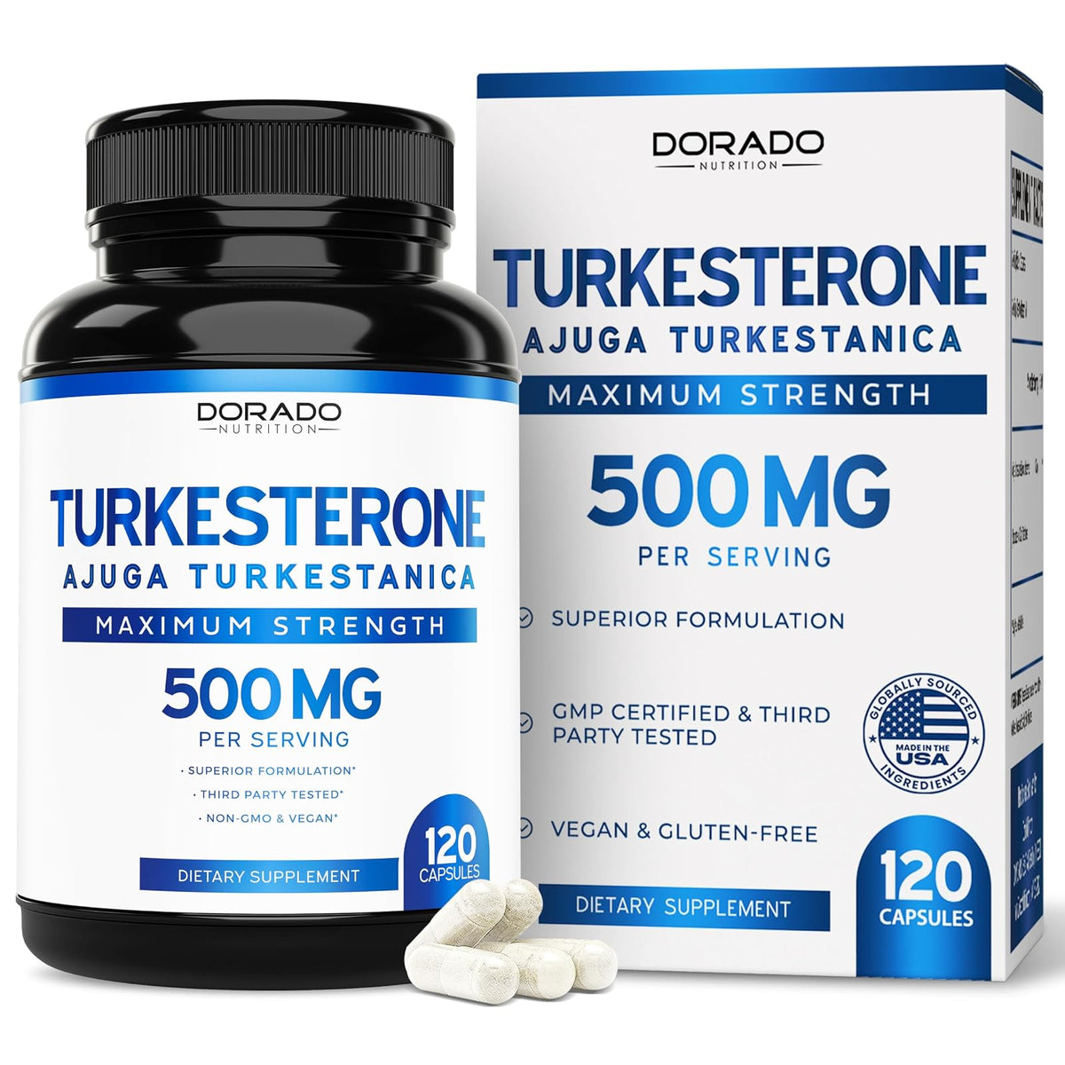 Turkesterone supplement for muscle growth