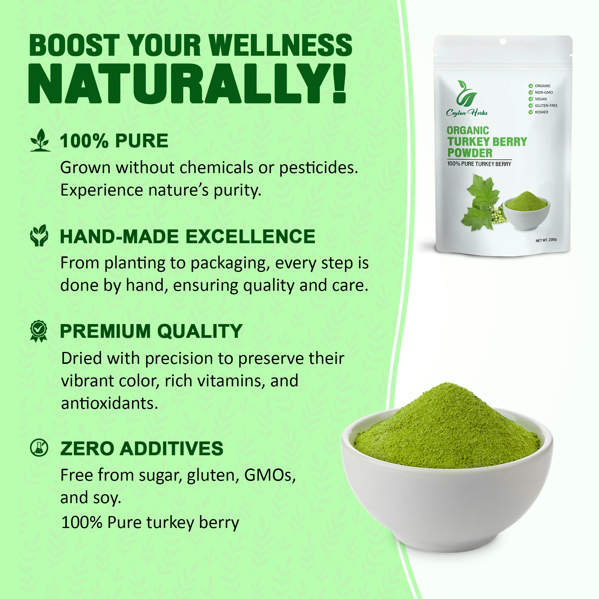 turkey berry tea for vitality