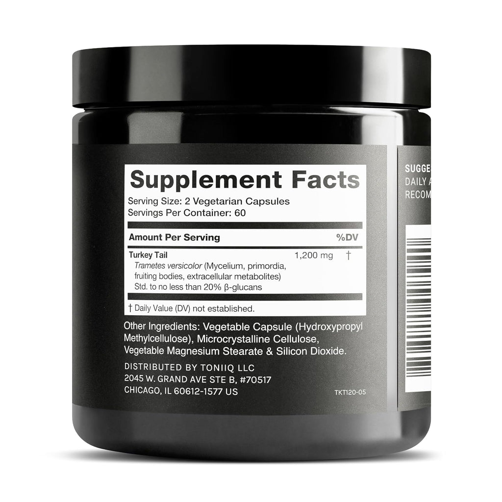 turkey tail capsules for gut health