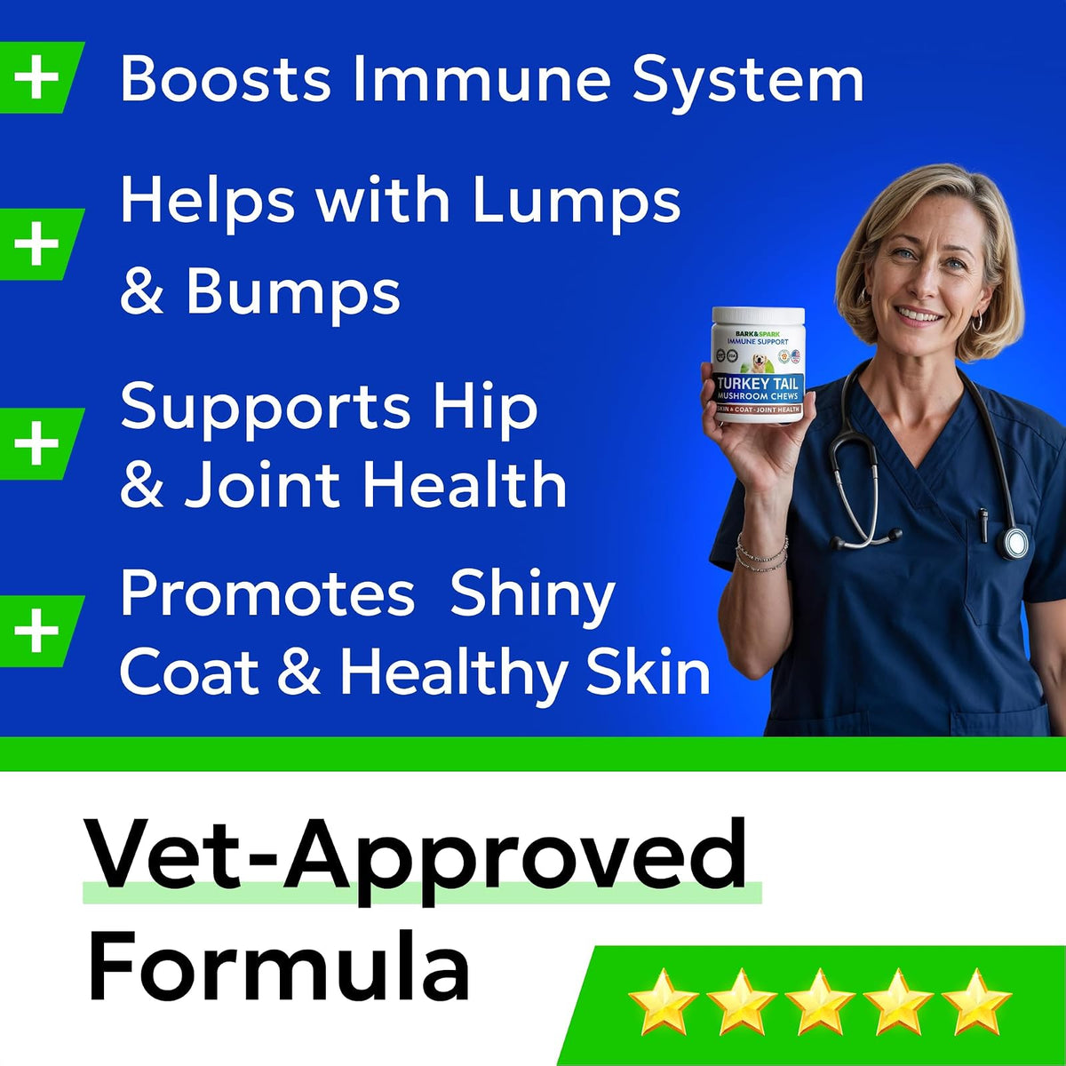 Turkey Tail chews for canine health
