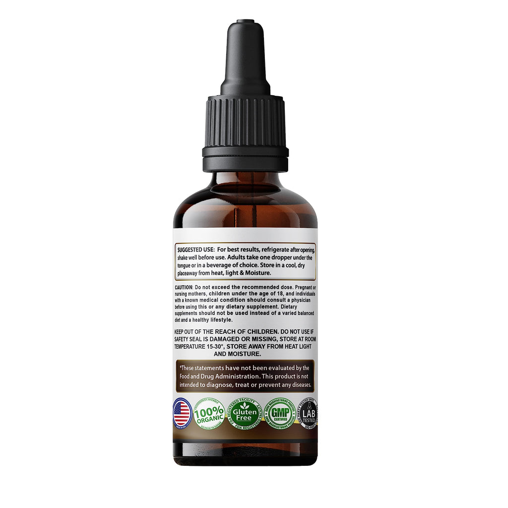 Turkey Tail drops for holistic healing