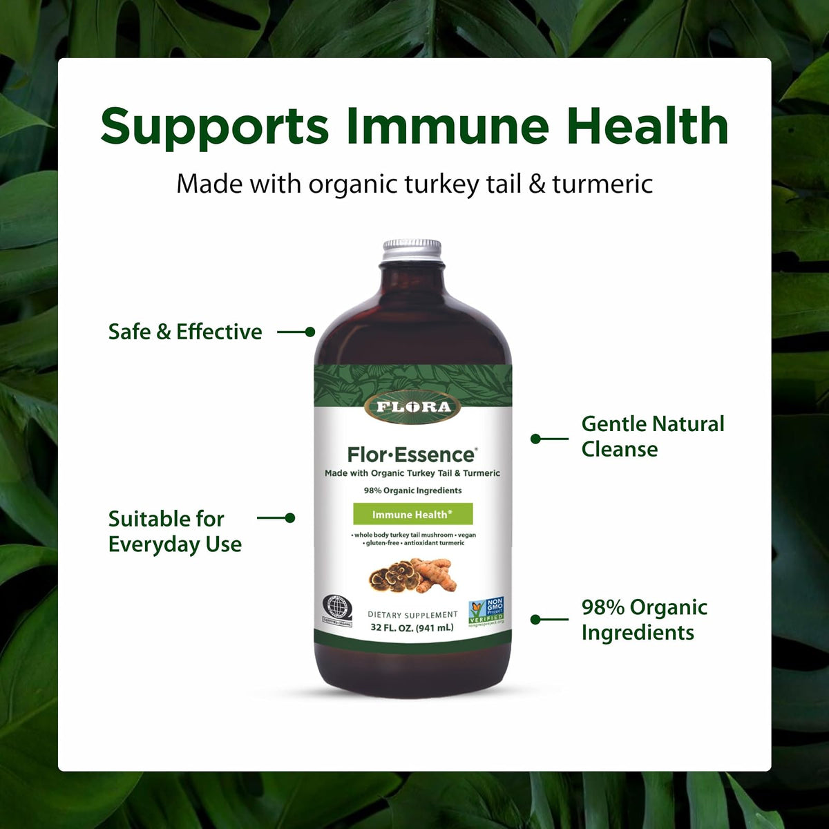Turkey tail extract for vitality