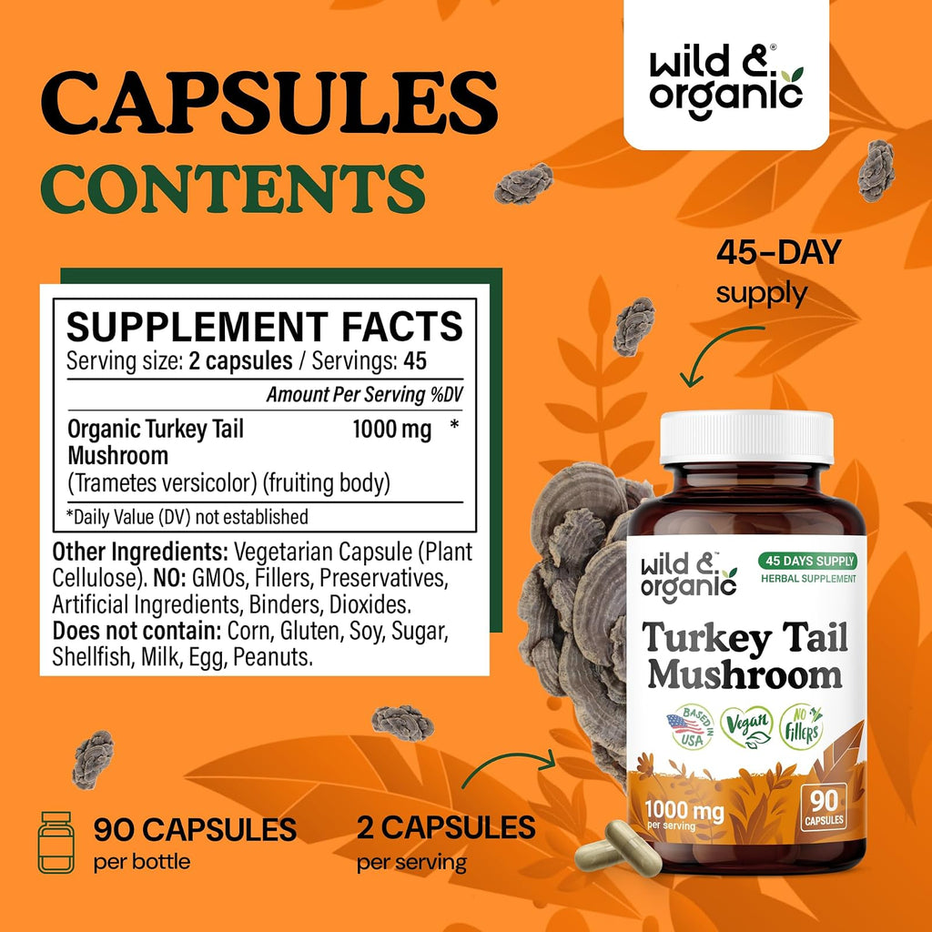 turkey tail immune support supplement