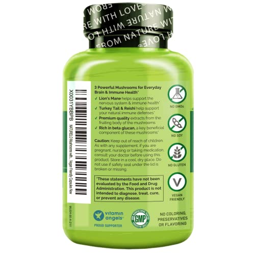 turkey tail mushroom capsules for immunity