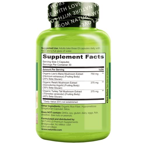 turkey tail mushroom capsules for immunity