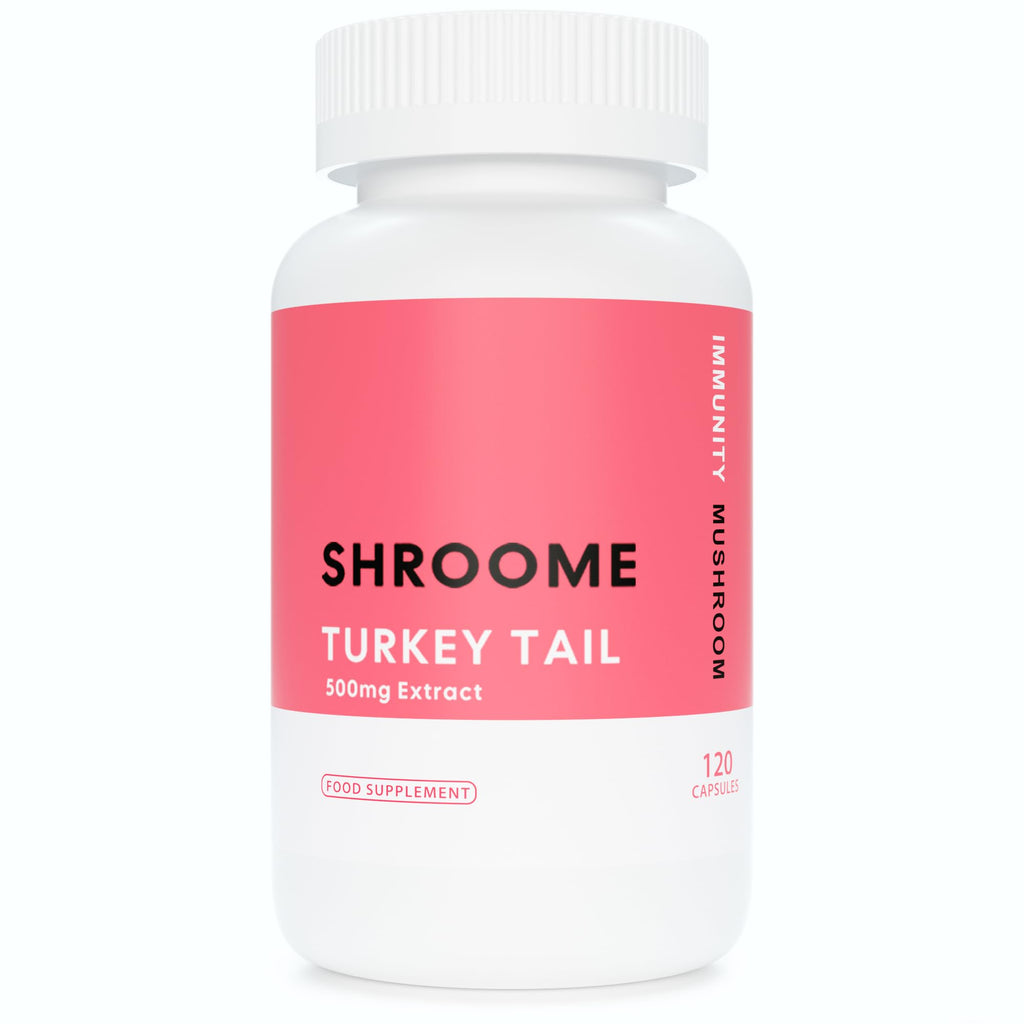 Turkey Tail mushroom capsules for immunity
